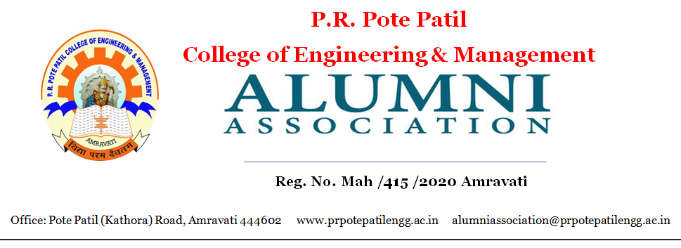 P. R. POTE PATIL COLLEGE OF ENGG & MANAGEMENT